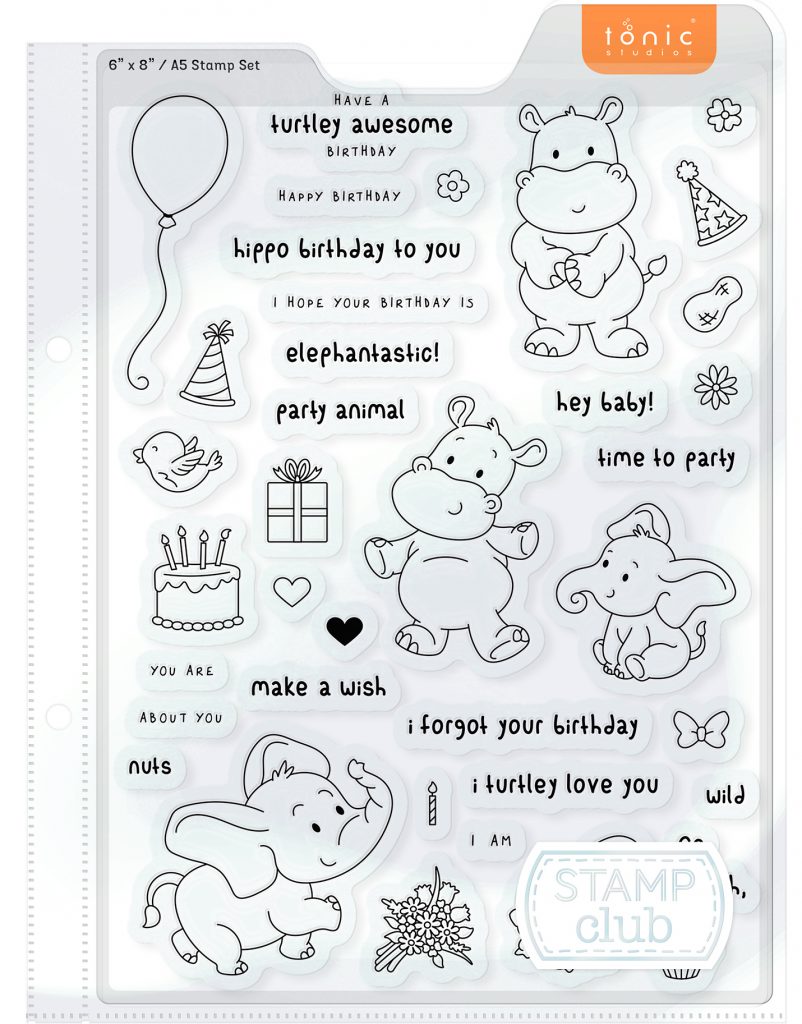Stamp Club Blog Hop: Party Animals | Vicky Papaioannou