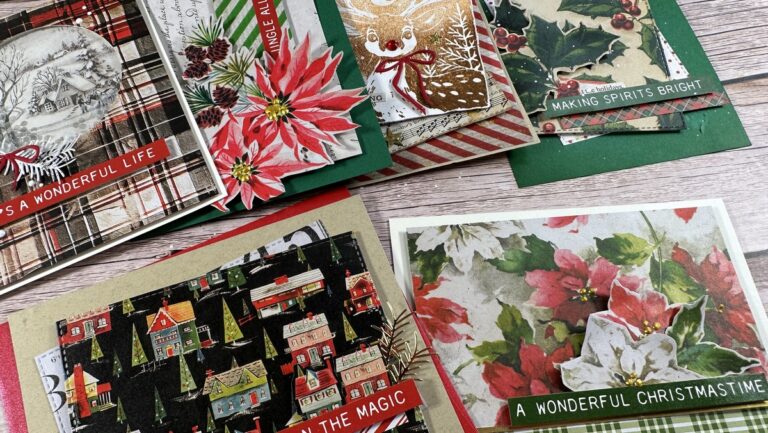 1 kit - 10 cards | SSS Card kit December 2025 | Vicky Papaioannou